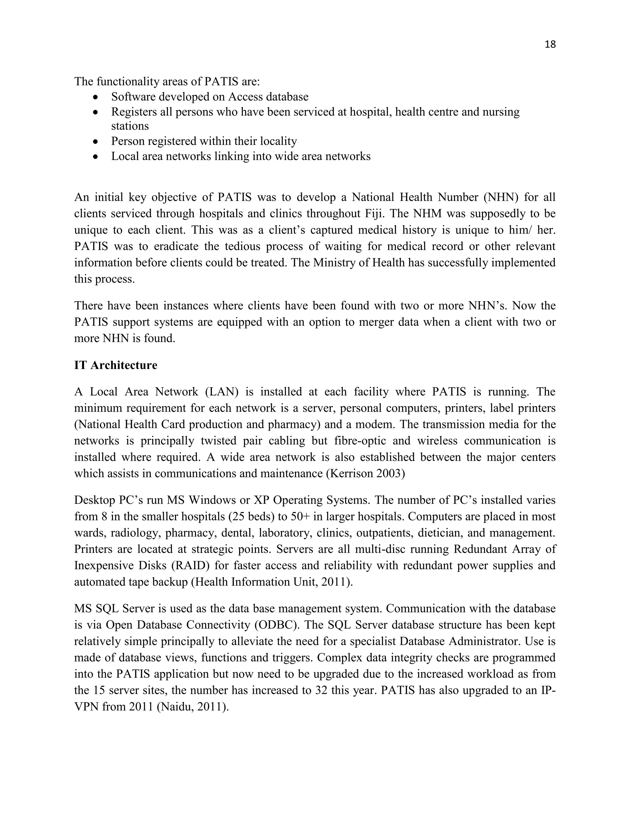 Using HIS to improve essential Health Services in Fiji | DOCX