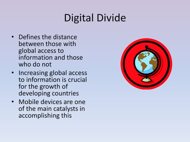 Mba 520 closing the digital divide powerpoint | PPT