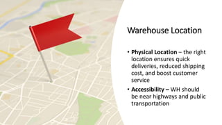 Types of Warehouses | PPTX