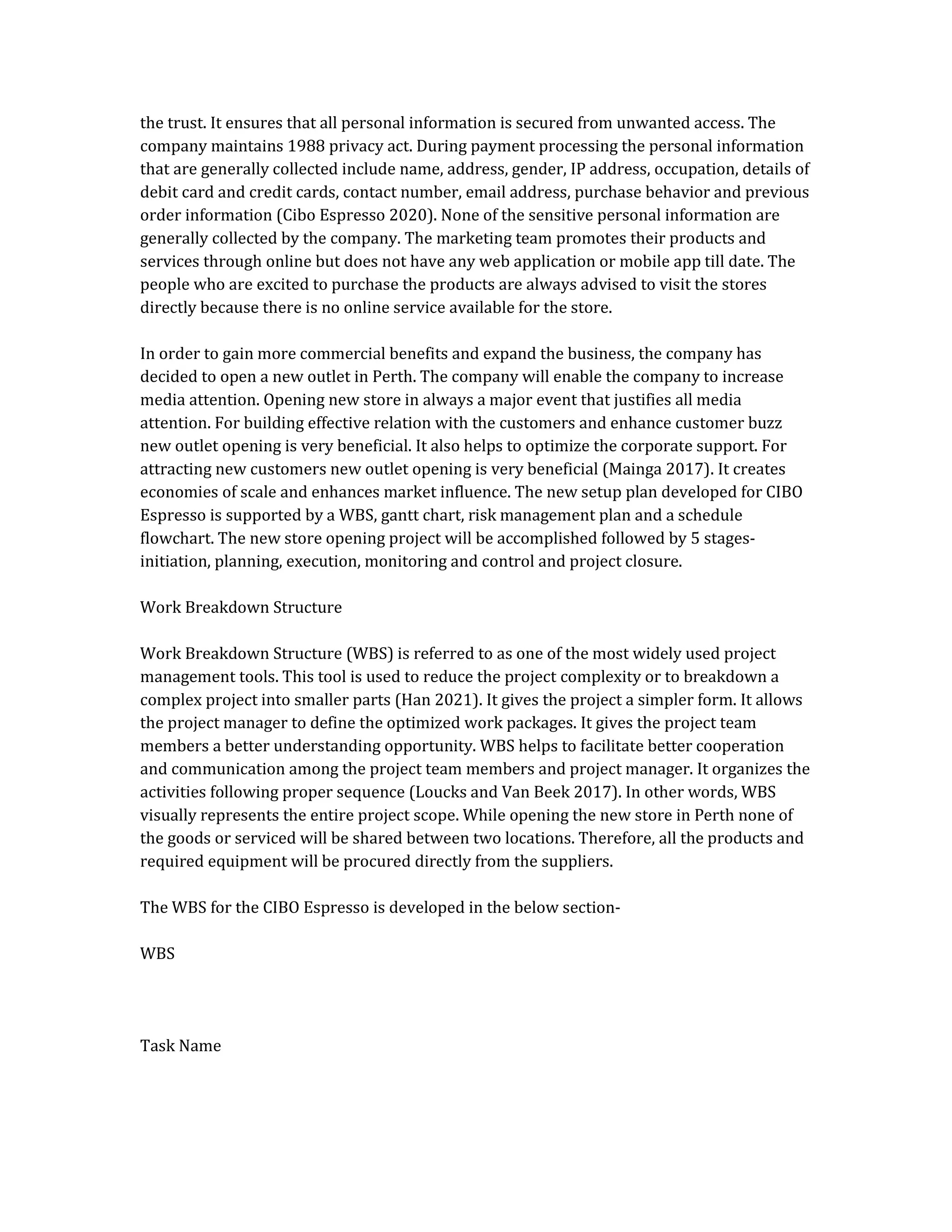 MBA642 Project Planning And Execution.docx