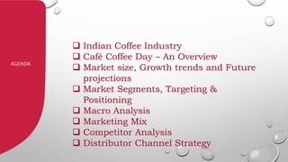 Marketing Project on Cafe Coffee Day | PPTX