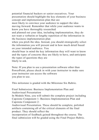 MBA 705 Milestone One Guidelines and Rubric Overview.docx | Business ...