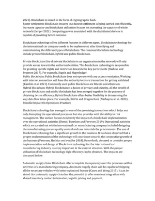 MBA 7061 Operations Management.docx | Automotive Industry | Industries