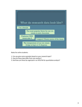 Mba724 s2 w2 spss intro & daya types | PDF