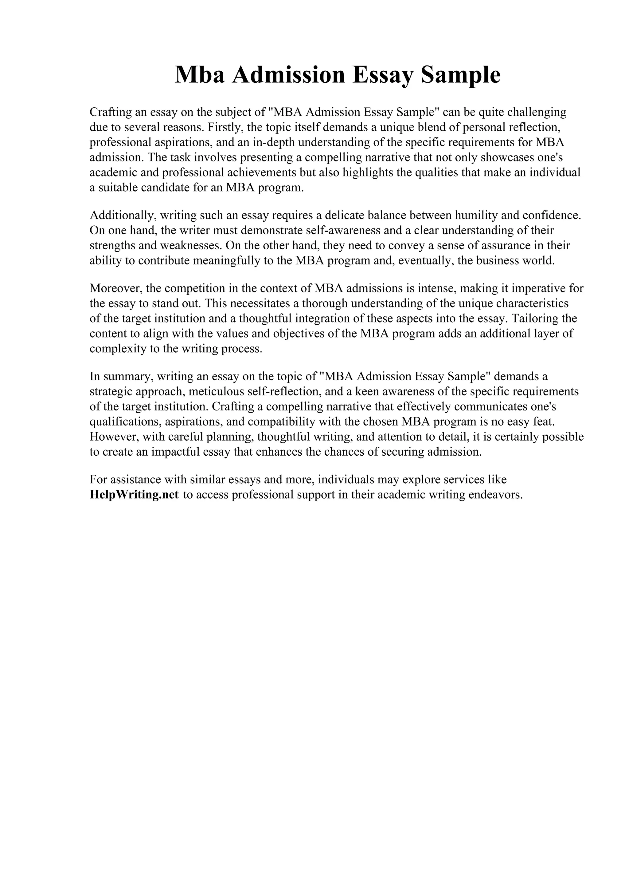 Mba Admission Essay Sample.pdf