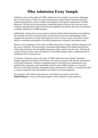 Mba Admission Essay Sample.pdf