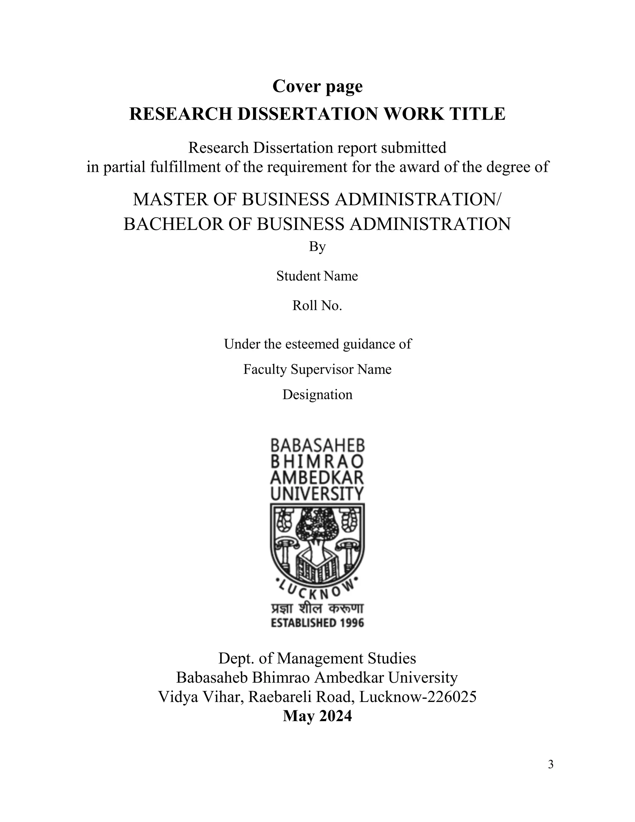 MBA & BBA Research Dissertation guidelines.docx