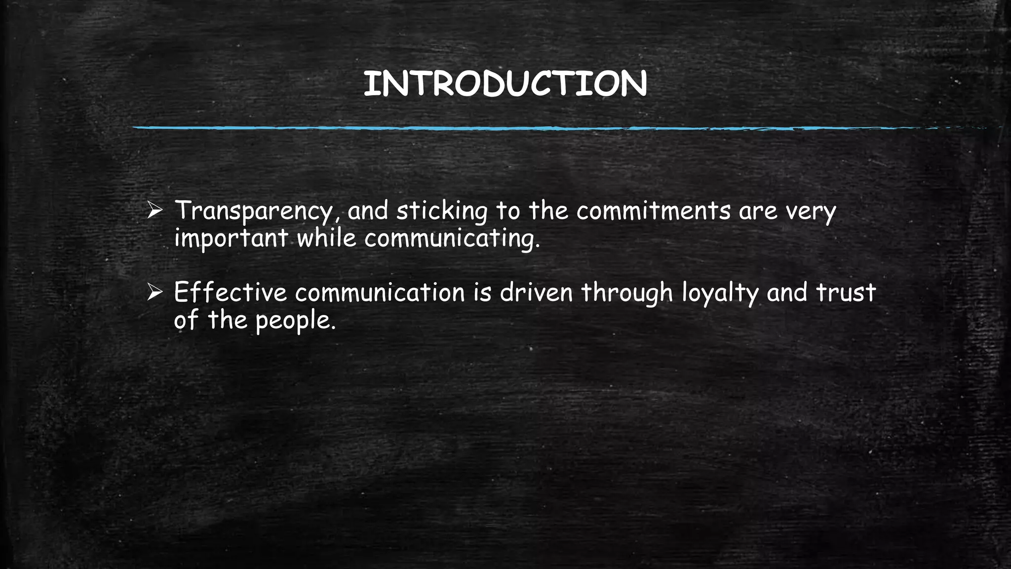 Communication case study | PPTX