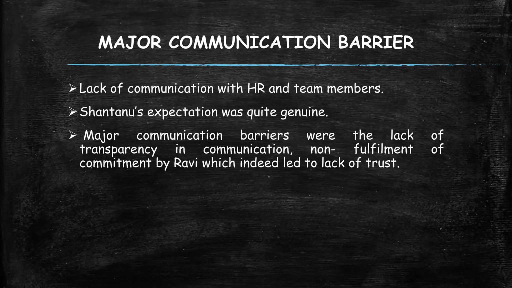 Communication case study | PPTX