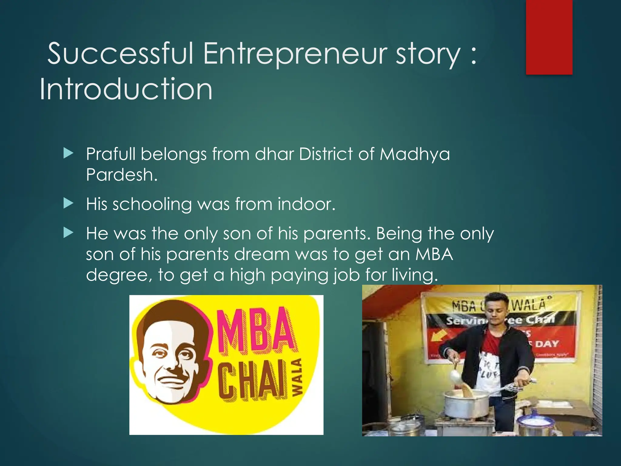 MBA chaiwala.pptx presentation education | PPT