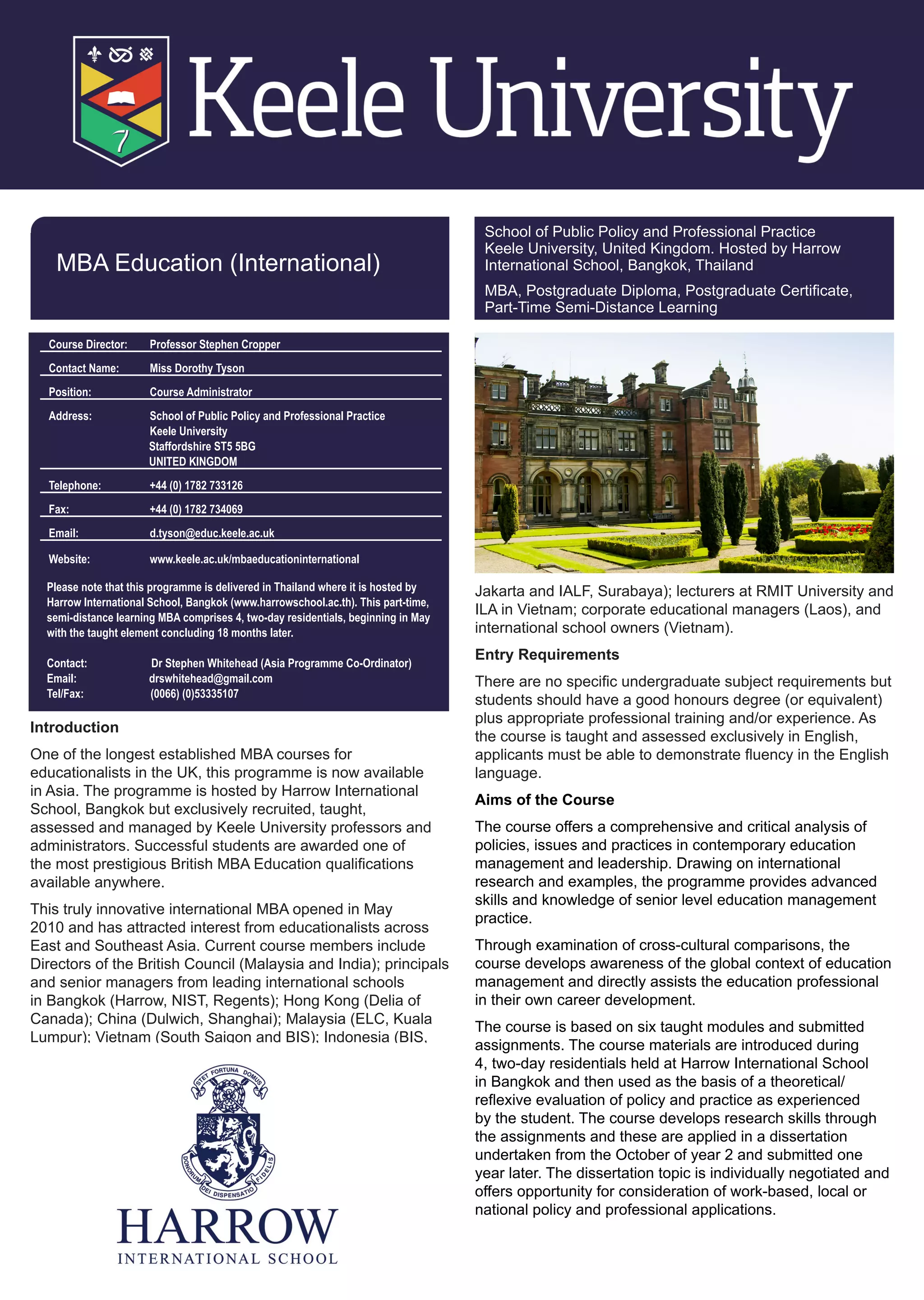 Mba education international 2012[2] | PDF