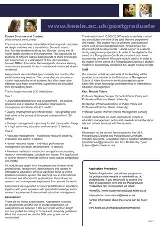 Mba education international 2012[2] | PDF