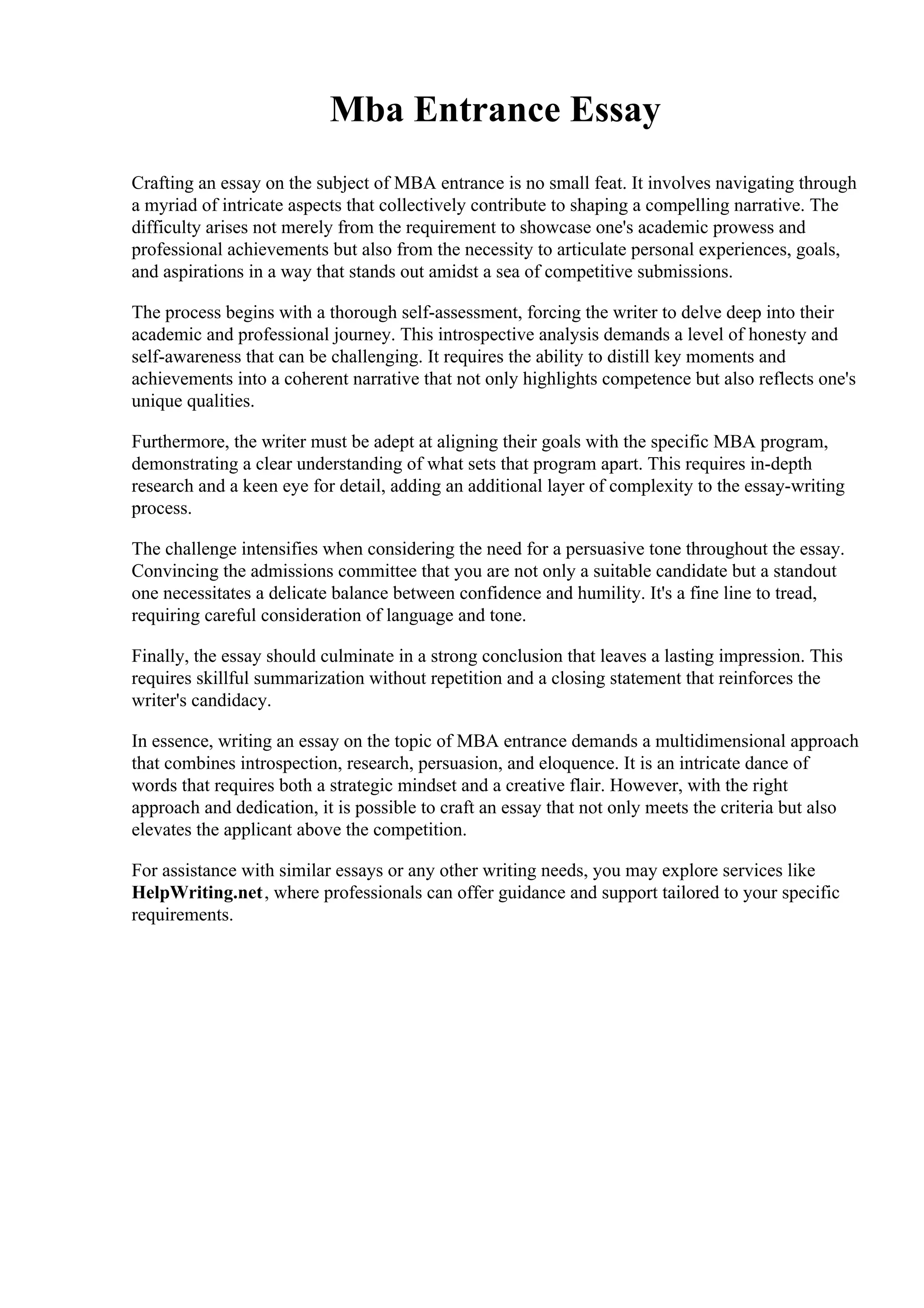 Mba Entrance Essay.pdf