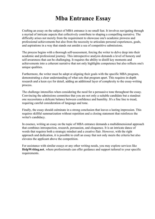 Mba Entrance Essay.pdf
