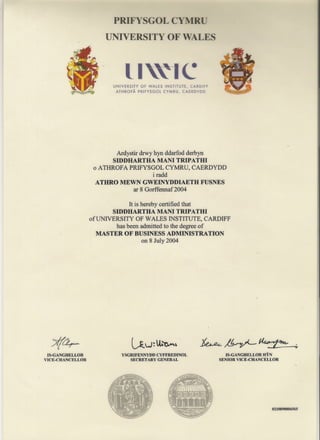 MBA Graduate Degree | PDF