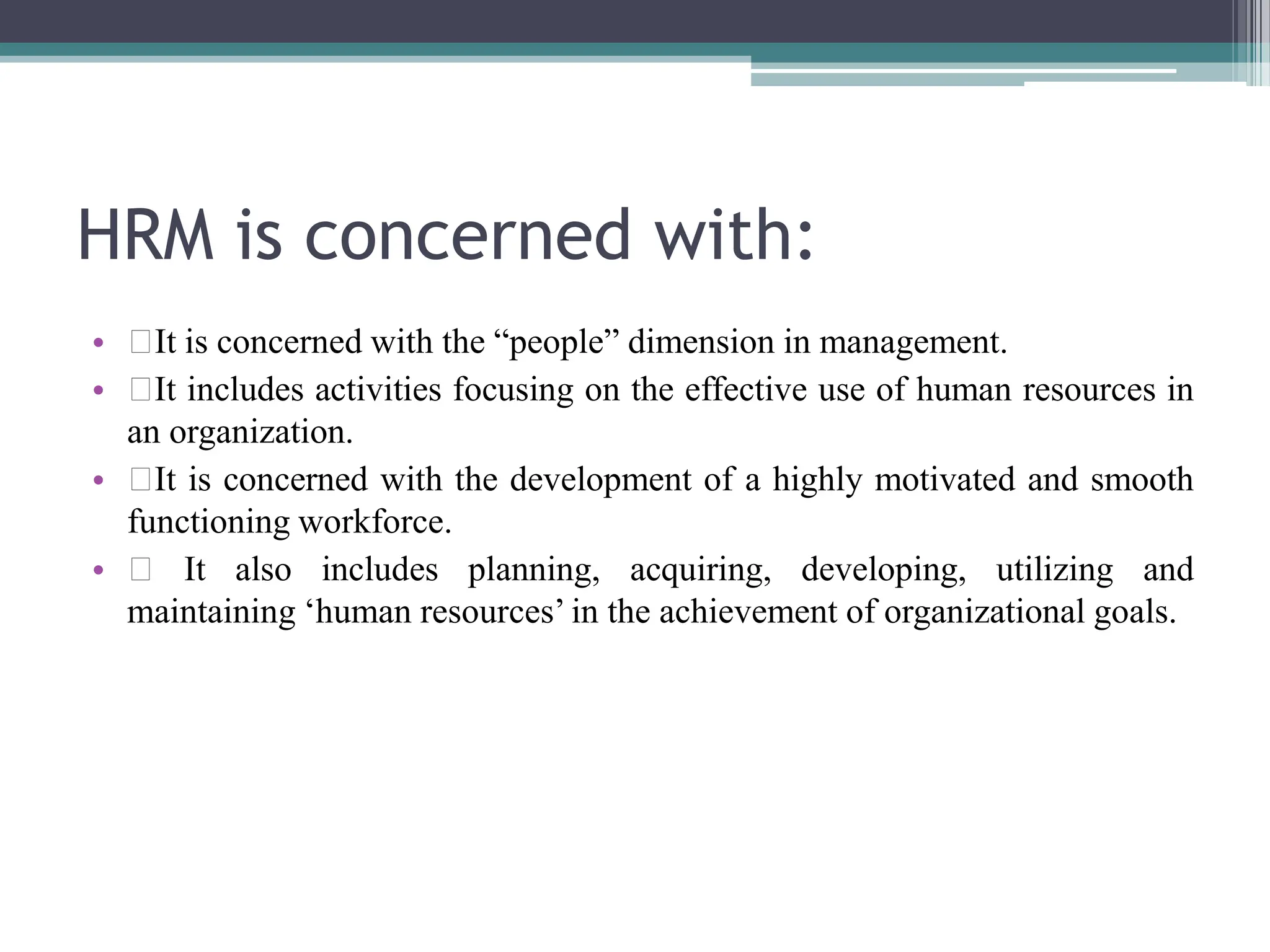 Mba Hrm Ppt Ppt Human Resource Management Ppt Ppt