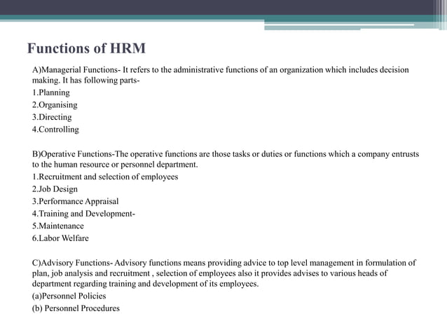 mba HRM ppt.ppt human resource management ppt | PPT | Human Resources ...