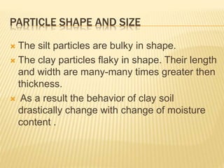Particales shape and size | PPTX