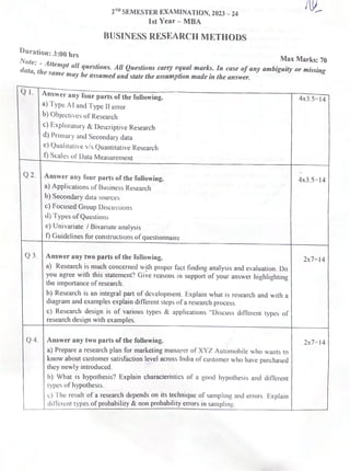 MBA second Semester Question Paper2023.pdf