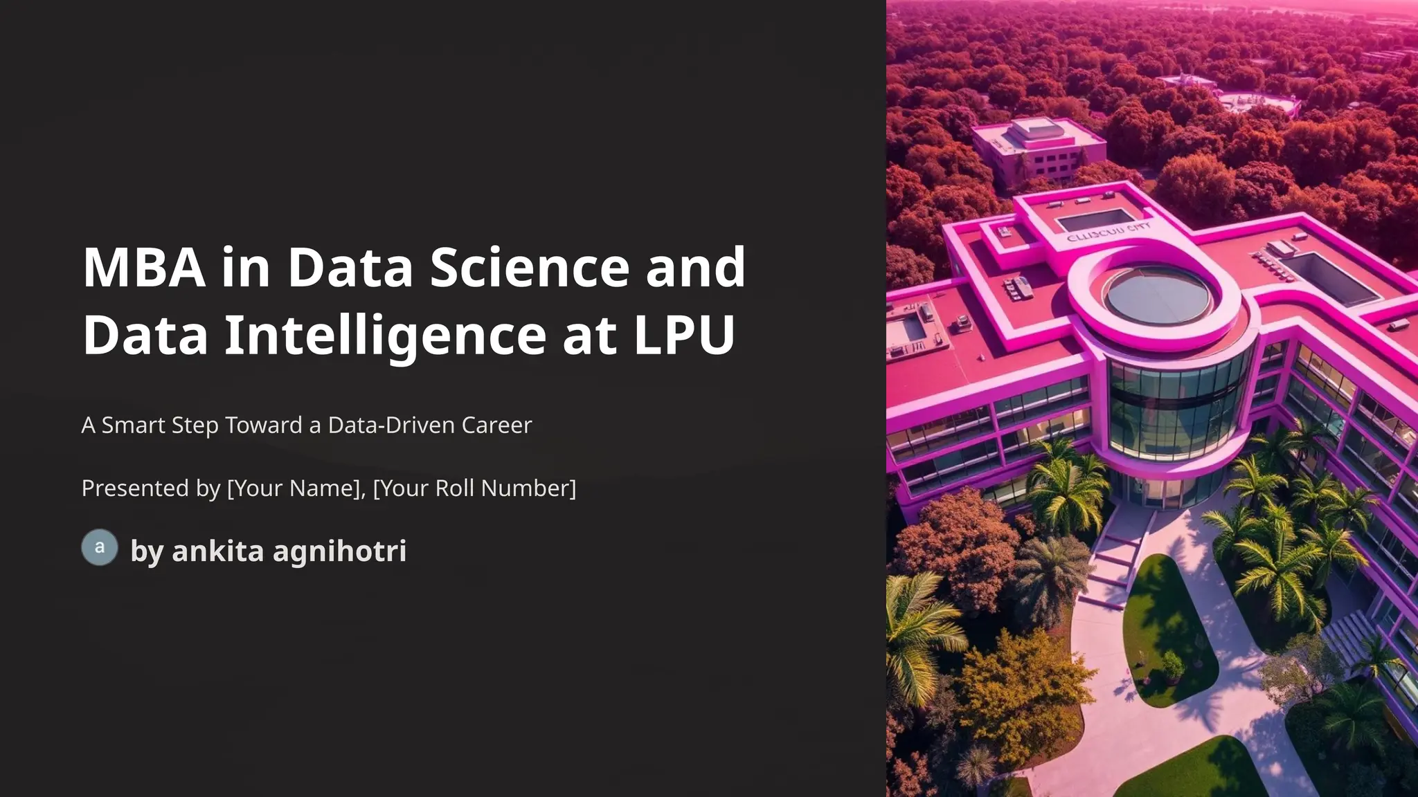 mba Intelligence LPU lovely professional university | PPTX