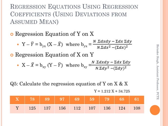 Regression Analysis | PDF