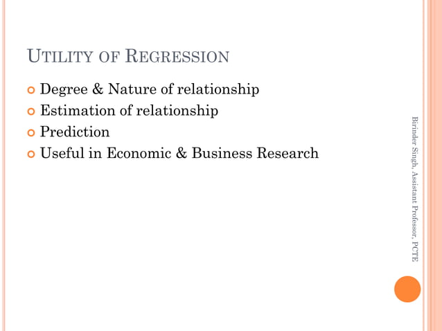 Regression Analysis | PDF