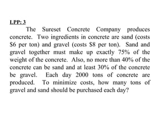 Mba i qt unit-1.3_linear programming in om | PPT