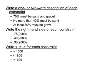 Mba i qt unit-1.3_linear programming in om | PPT