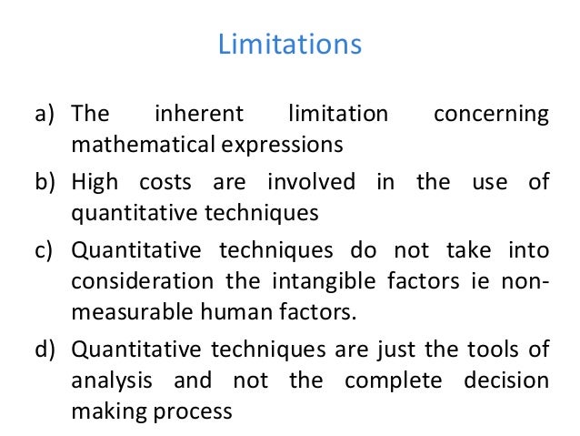 Mba i qt unit-1_basic quantitative techniques