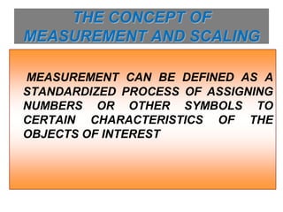 Research measurement | PPTX