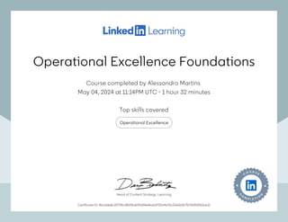 MBA__LinkedIn__CertificateOfCompletion_Operational Excellence ...