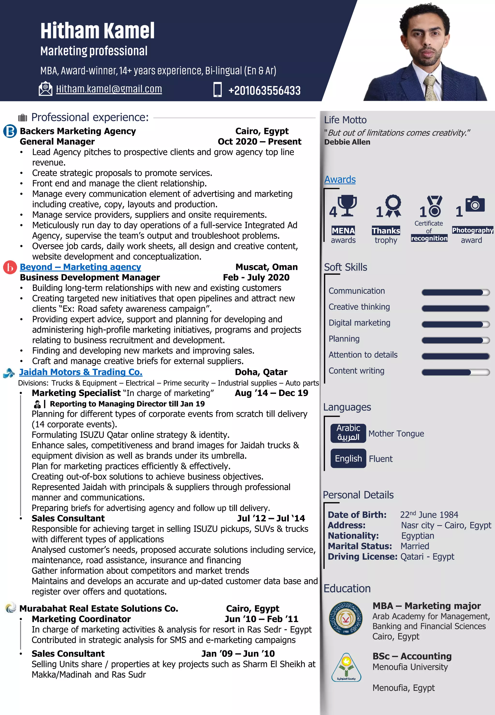 MBA Marketing professional _ 14 yrs exp _ bi lingual.pdf