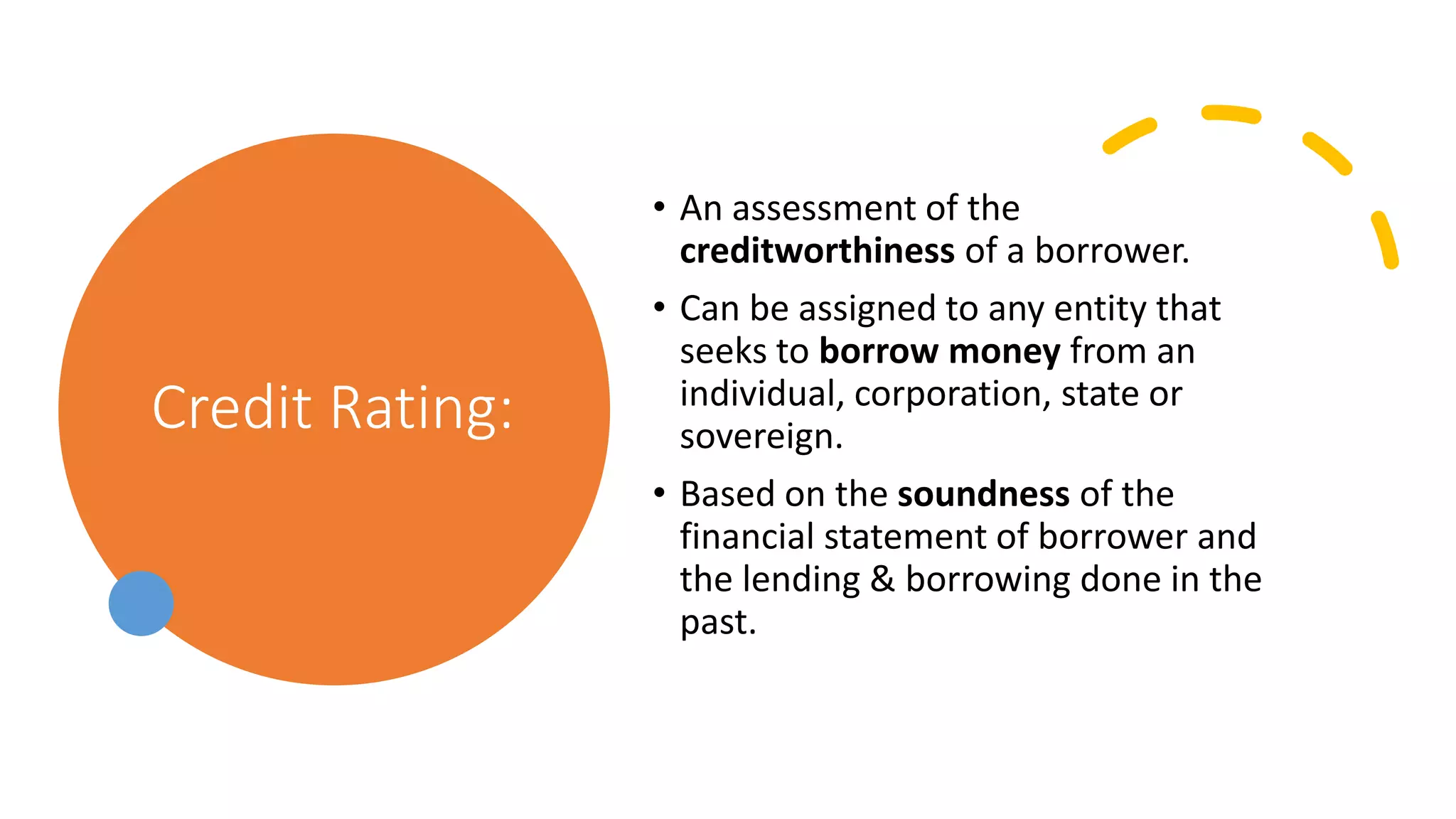CREDIT RATING AGENCIES | PPTX