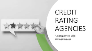 CREDIT RATING AGENCIES | PPTX