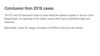 CIPAA Update June 2019 - a case of creeping complexities? | PPTX