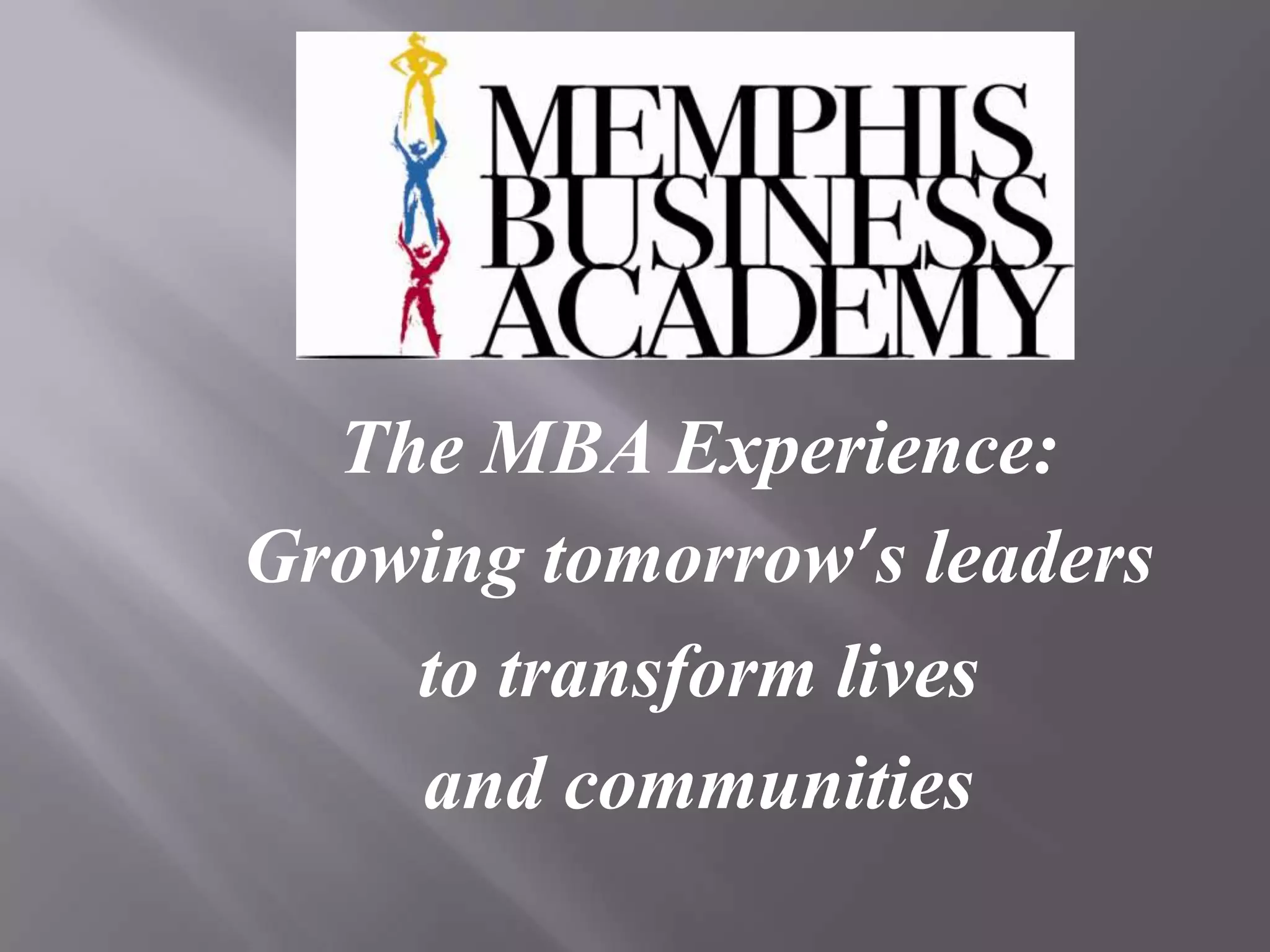 MBA Mission statement | PPTX