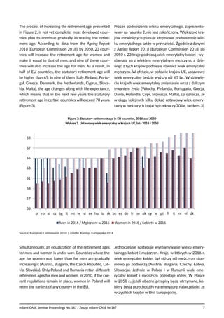 The retirement age and the pension system, the labor market and the ...