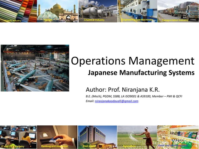 Mba om 12_japanese manufacturing systems | PPTX