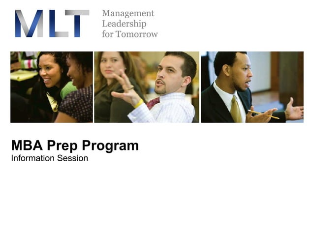 MLT MBA Prep 2008 Presentation | PPT