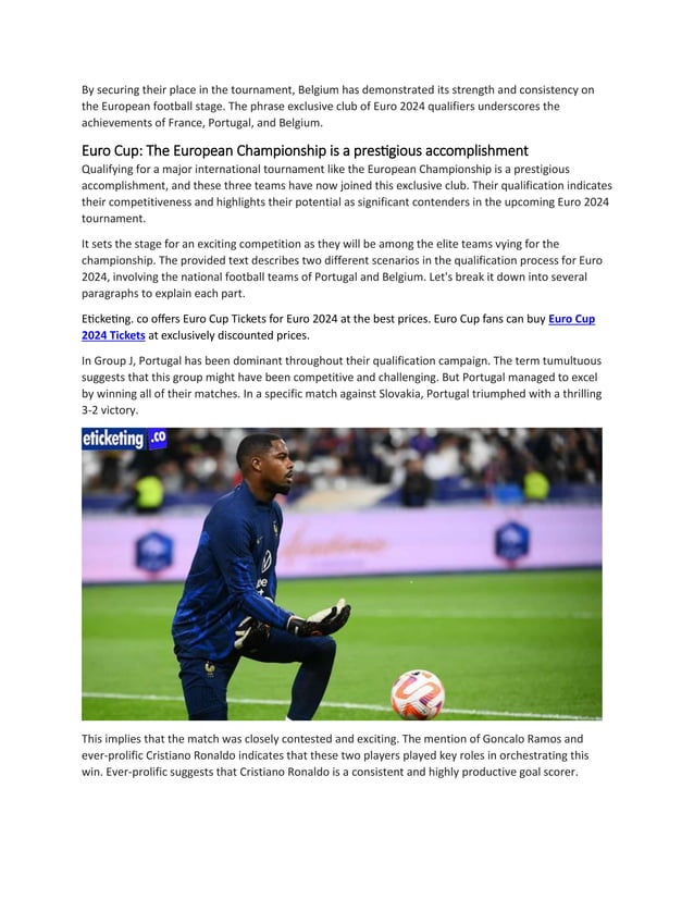 Mbappe Shines as France Portugal Belgium Secure Early Tickets.docx