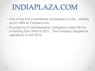 Indian Startups not making Sense | PPTX
