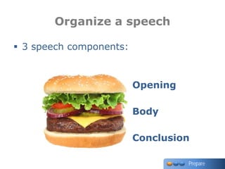 Public Speaking in Business - example slides | PPTX