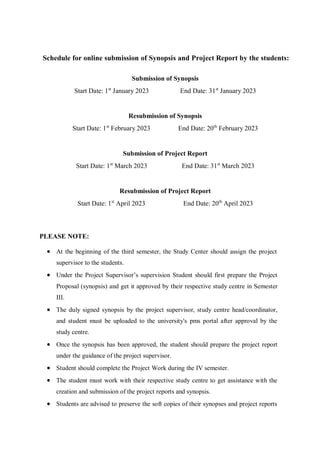 MBA Project Guidelines 2022-23.pdf | Postgraduate Education | College ...