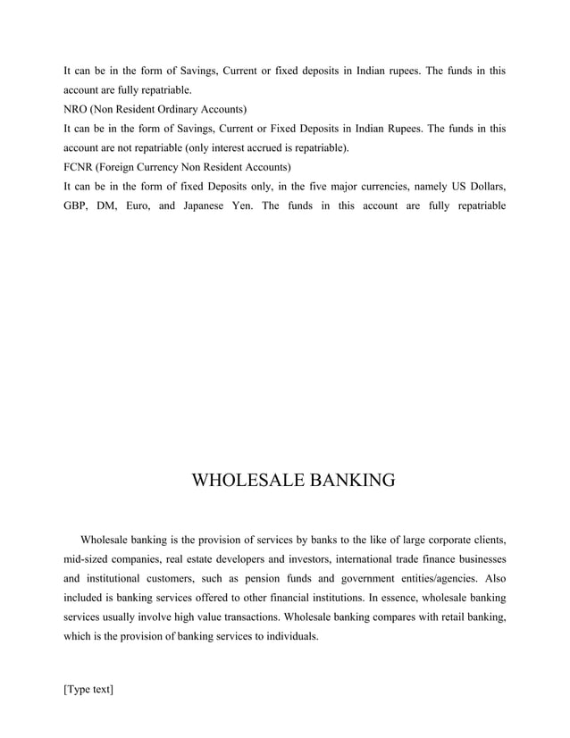 Mba project report_on_hdfc_bank (Final Year Project) | DOC