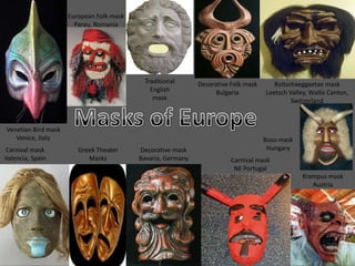 Masks of the World | PPTX