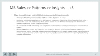 Market Basket Analysis Revisited using SQL Pattern Matching | PPT