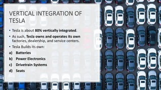 Supply Chain Management of Tesla | PPTX