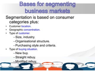Mba segmentation omas-as | PPT