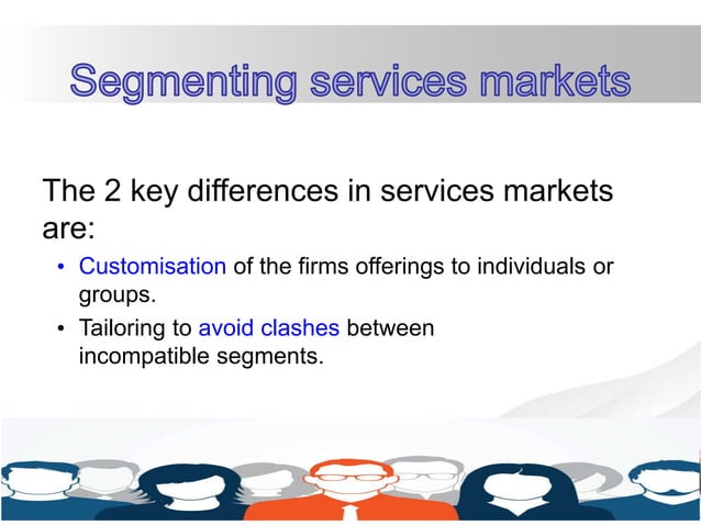 Mba segmentation omas-as | PPT