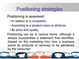 Mba segmentation omas-as | PPT